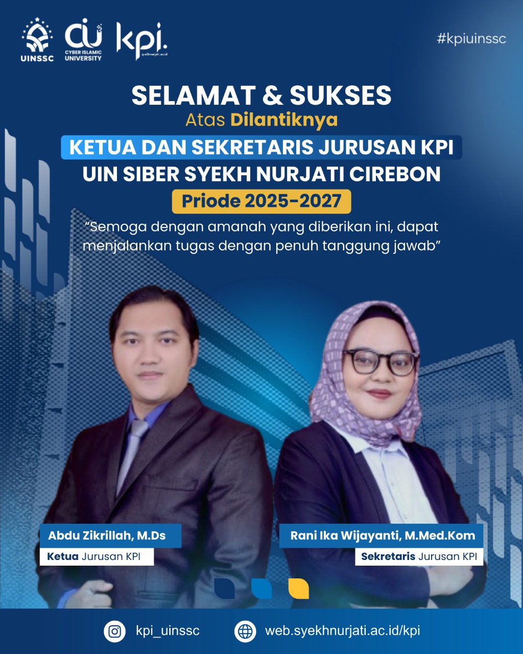 Pelantikan Pimpinan di Lingkungan FDKI: Langkah Baru UIN SSC Sambut Masa Depan Gemilang ...